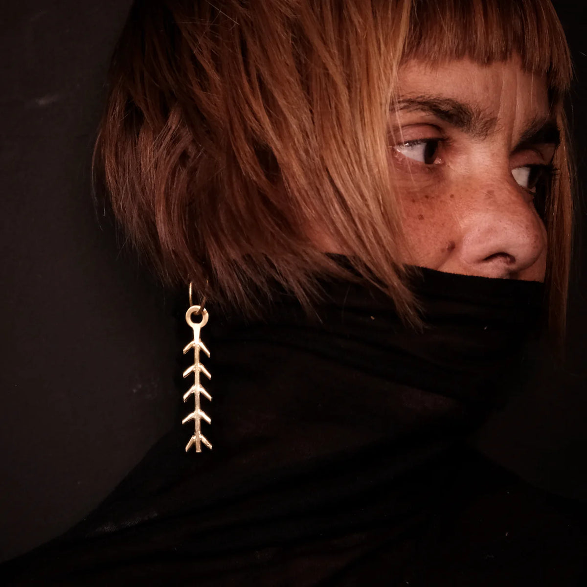 Amazigh Fishbone Earrings – Nomad Chic