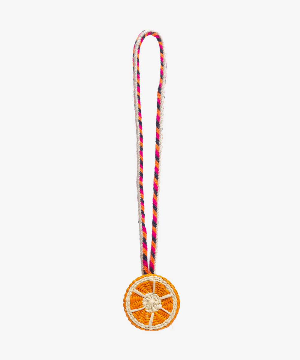 Orange Iraca Charm – Nomad Chic